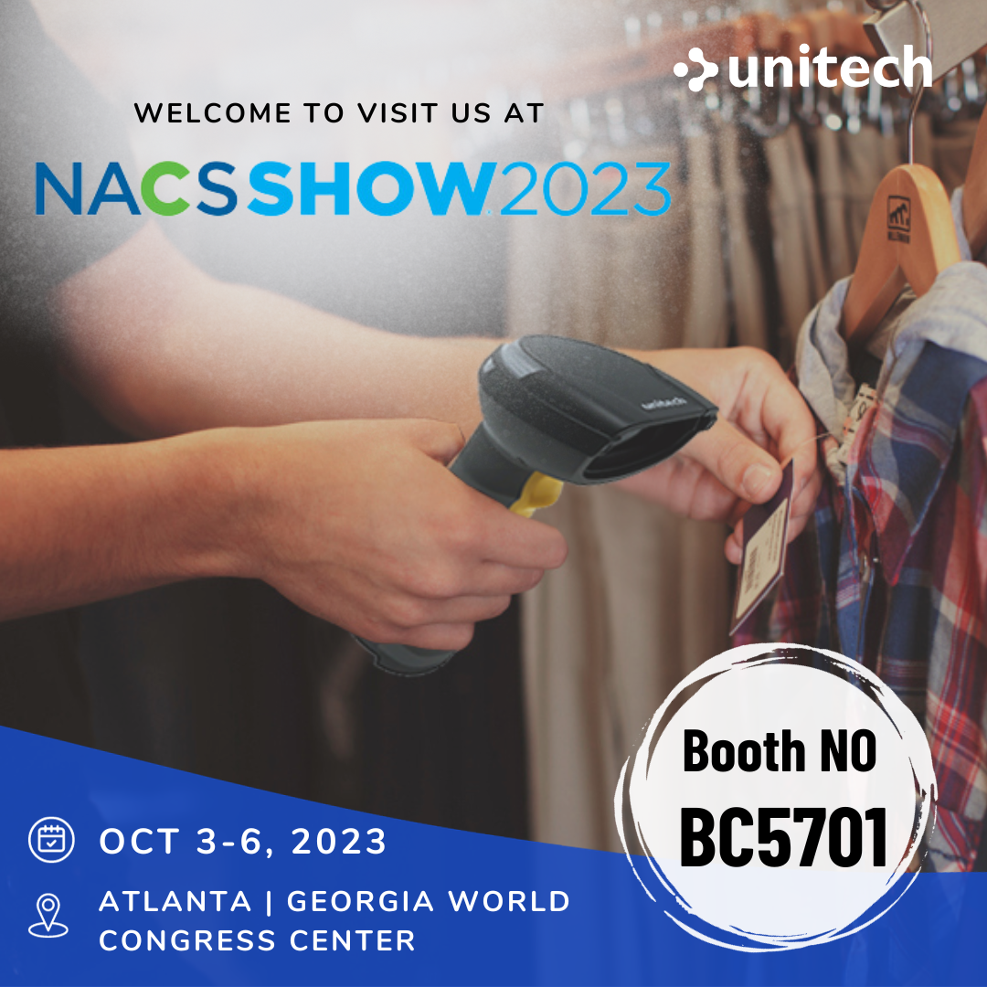 Join us at the 2023 NACS Show!-Newsroom | Unitech Global | Your Brilliant AIDC Solution Provider